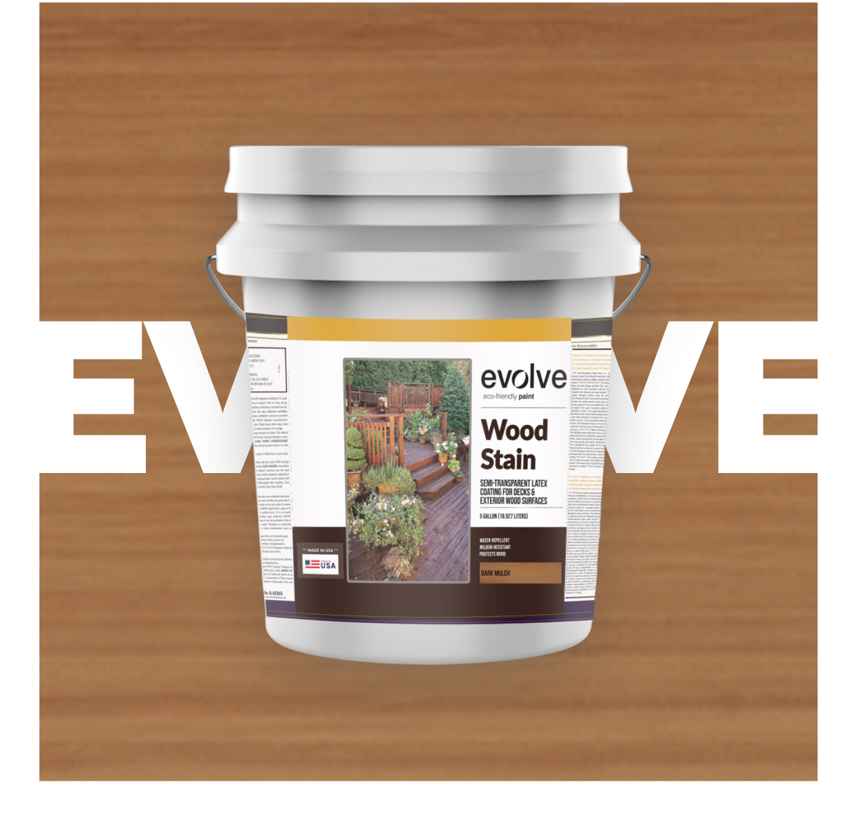 Evolve Wood Stain 5 gallon – Evolve Paints